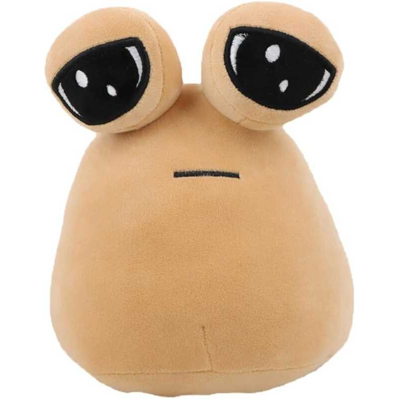 々 8.6in and Sad Pou Plush Toy Stuffed Animal Hot Game, Emotion and ...