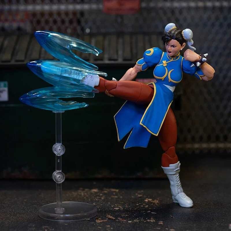6Cd 6-Inch Street Fighter II Chun Li Fei Long Ryu Ken 1/12 Doll Gifts ...