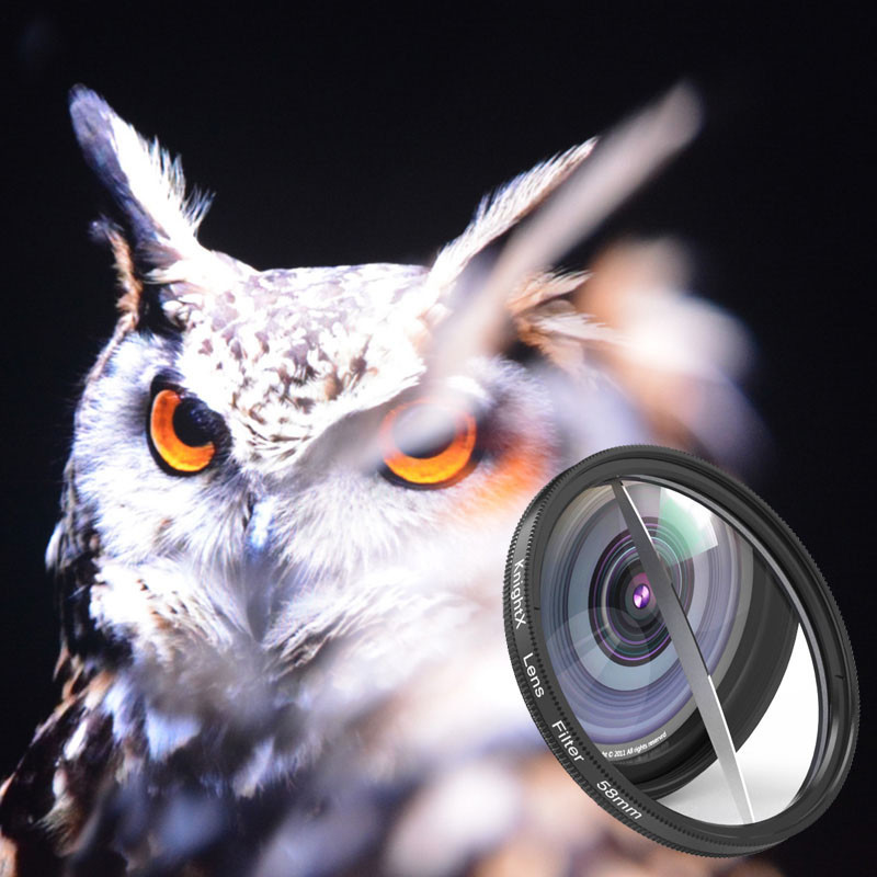 KnightX Half Prism Special Effects Glass Lens Filter Camera Accessories ...