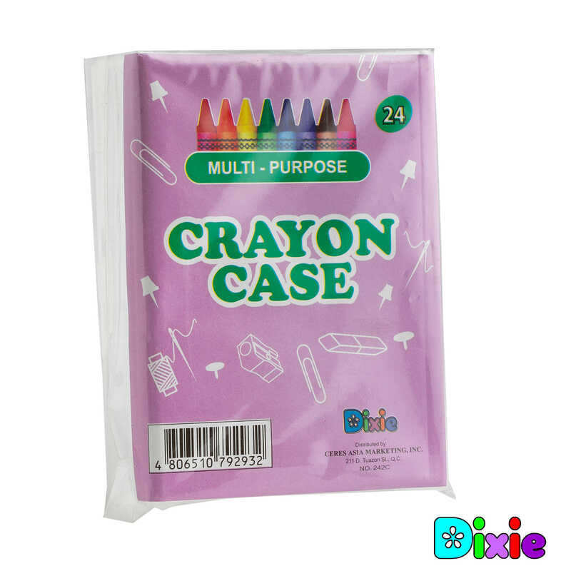 Dixie Crayon Case 24 Color Clear 242C (10Pcs) | Shopee Philippines