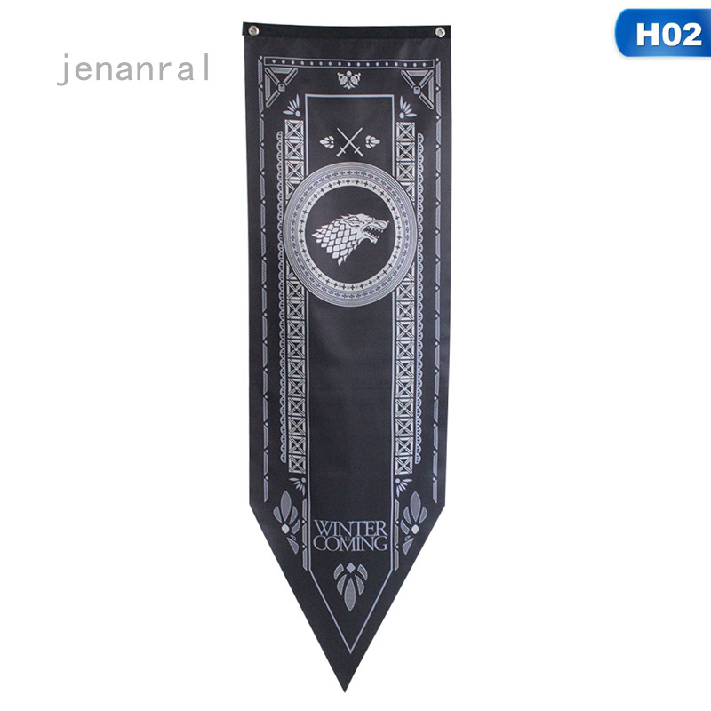 Jenanral Game of Thrones House Stark Targaryen Banner | Shopee Philippines