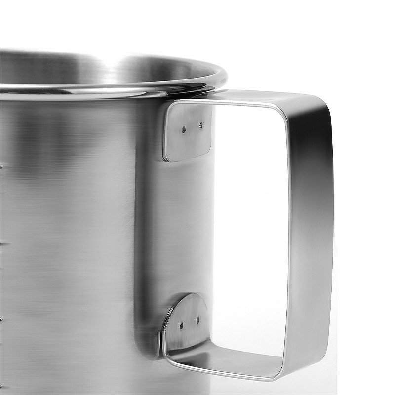 Stainless Steel Measuring Cup 200 mL Milk Tea Coffee Liquid Measuring ...