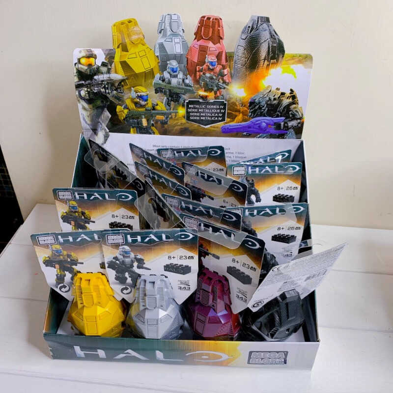 7 HALOINFINTE Halos Heroes Mega Construx Blocks Spartan Yoroi Kovan ...