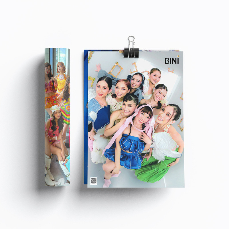 CF BINI high definition poster star poster A3 embossed poster bedroom ...