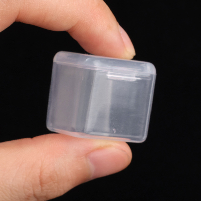 Transparent Plastic Storage Box - Lock Buckle Storage Box - Desktop ...
