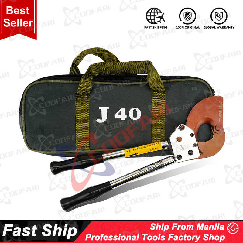 Tool Manual Ratcheting Ratchet Cable Cutter J40 Xlj-D-500 Cutting Rang Max 300Mm2 / 500Mm2 ...
