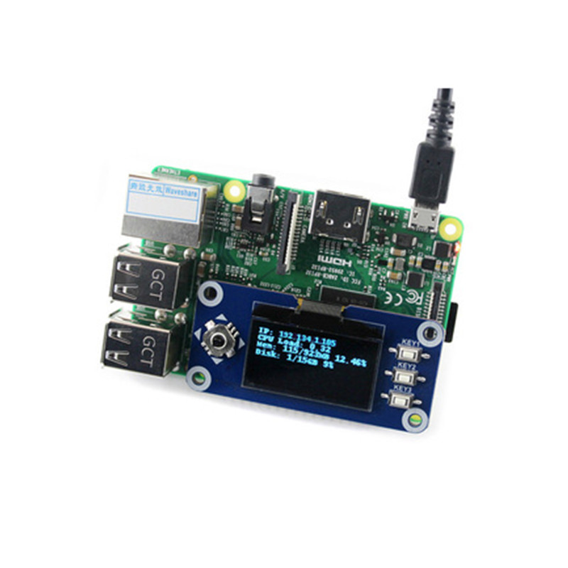 Raspberry Pie Zerow/3B+/4B 1.3-Inch OLED Screen Module Jetson Nano ...