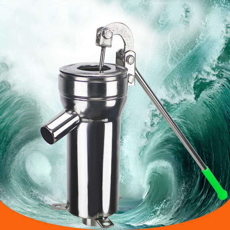 Stainless 100% Steel Home Manual Jetmatic Hand Water Pump Portable ...