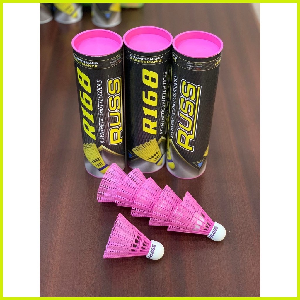 ☪ Badminton Shuttlecock Synthetic Russ 168 (1PC) | Shopee Philippines