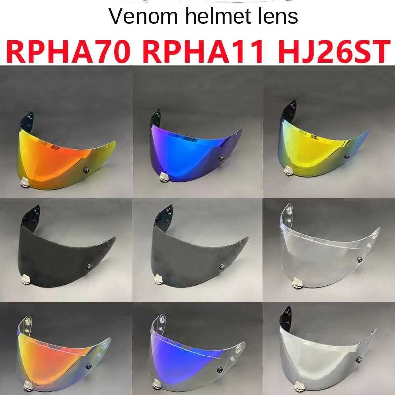 HJC Hj26 Lens Rpha70 Rpha11 Venom Helmet Mirror Wind Protection Day And ...