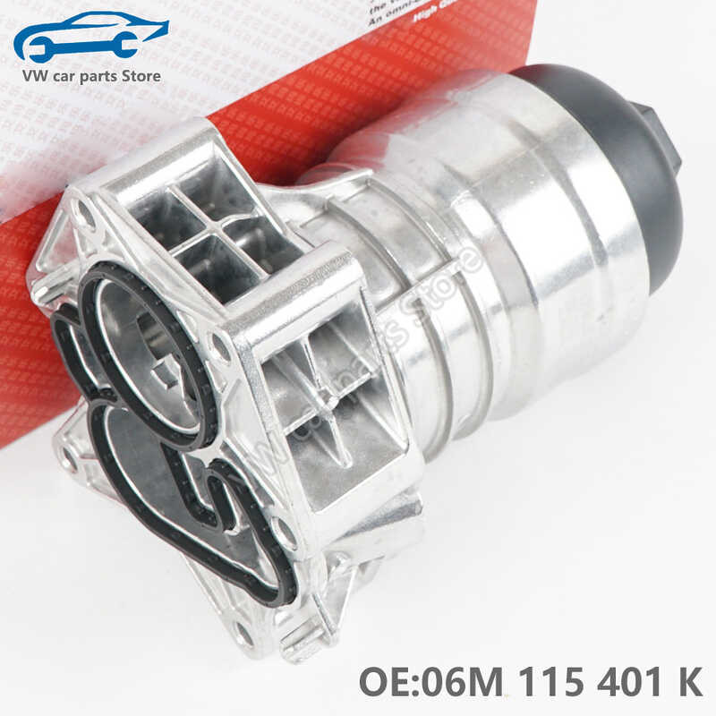 06M115401l Aluminum Engine Oil Filter Housing For NEW Ea837 AUDI A4 B9 ...