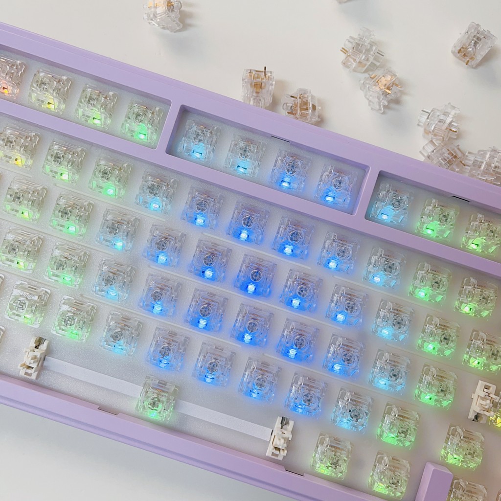 Salt Ice Switch Crystal Fully Transparent Linear Switch Factory ...