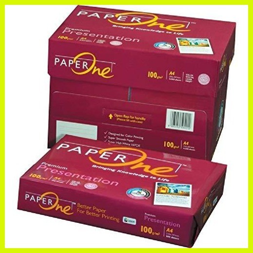PaperOne Bond Paper QTO/SHORT, A4 AND F4/LONG - 70gsm, 80gsm, 100gsm ...