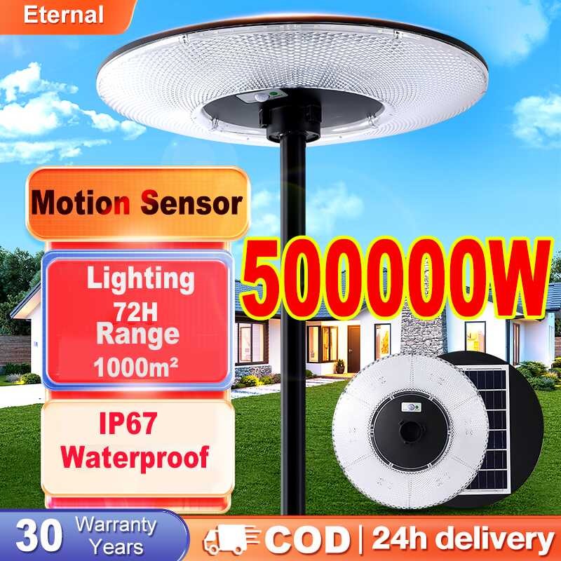 Street UFO Waterproof Ip67 LED 500000W Solar Light Spotlight Outdoor Lamp Motion Sensor ...