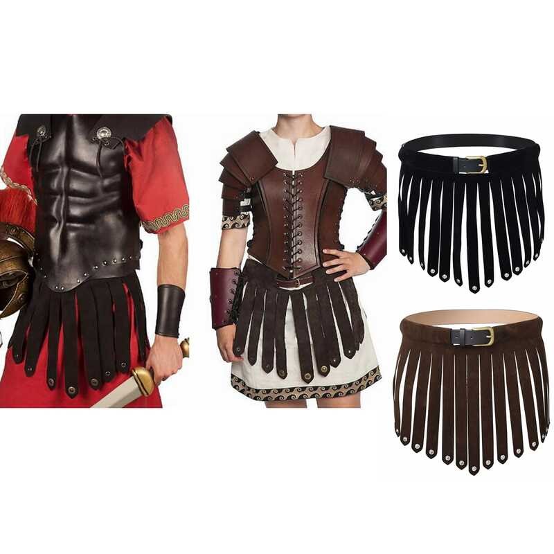 Ancient Roman Battle Belt Skirt Men Women Gothic Steampunk Armor ...