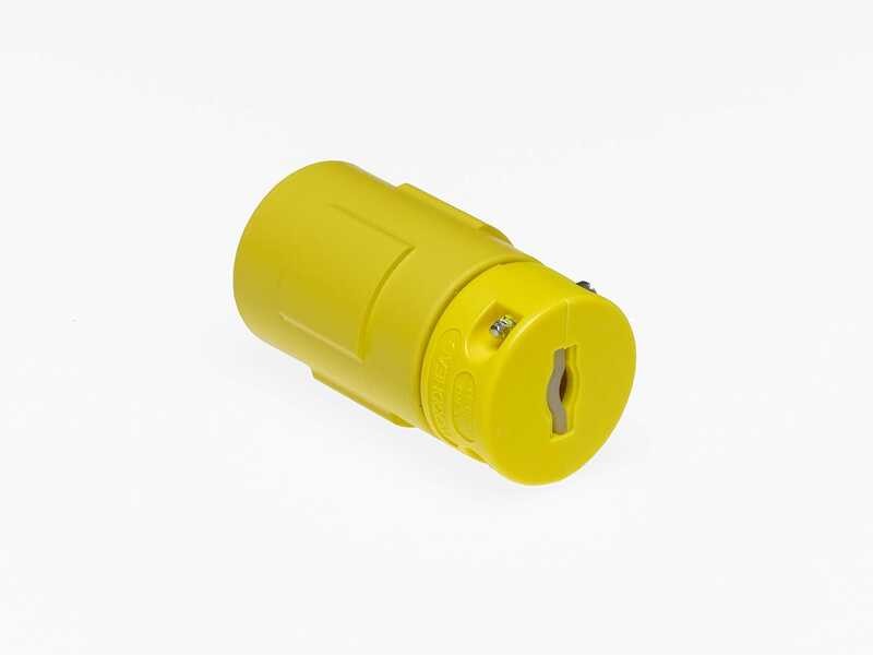 2707 Super-Safeway Woodhead Connector, Industrial Duty, Locking Blade ...