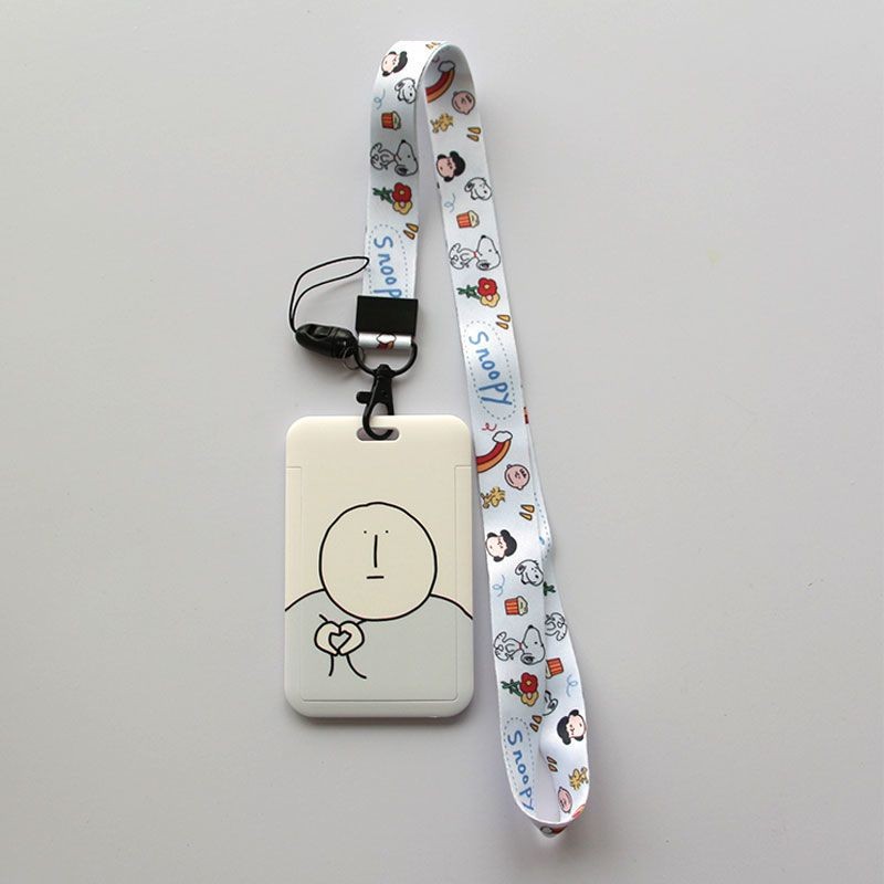 Cute And Funny Employee ID Card Set, Badge Set, Meal Card, Bus Access ...