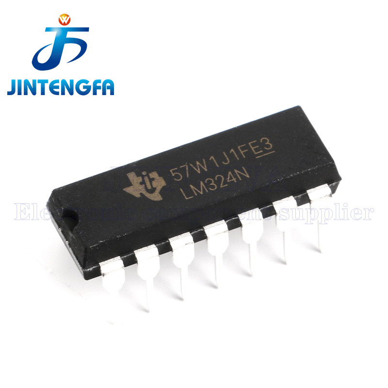 10PCS LM324 LM324N LM324AN DIP-14 LM324DR LM324ADR LMV324AIDR SOIC14 ...
