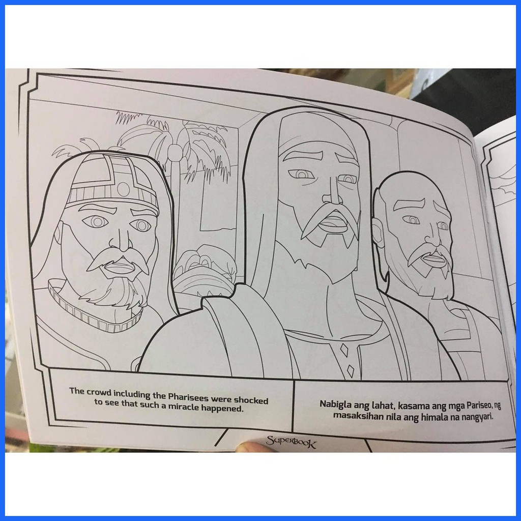 ∳ SUPERBOOK: Miracles of Jesus (Coloring Book) | Shopee Philippines