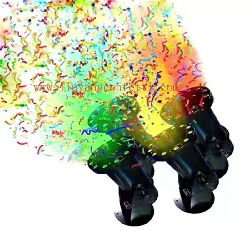 Party Supplies Spray Confetti Blower Cannon LED CONFETTI HINE For DJ ...