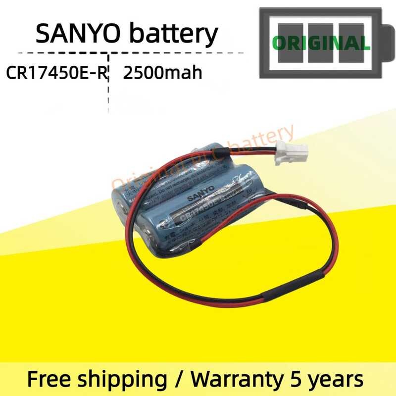 Sanyo FDK Cr17450e-R Battery 3V Cr17450e Mazak Hine Tool Original ...