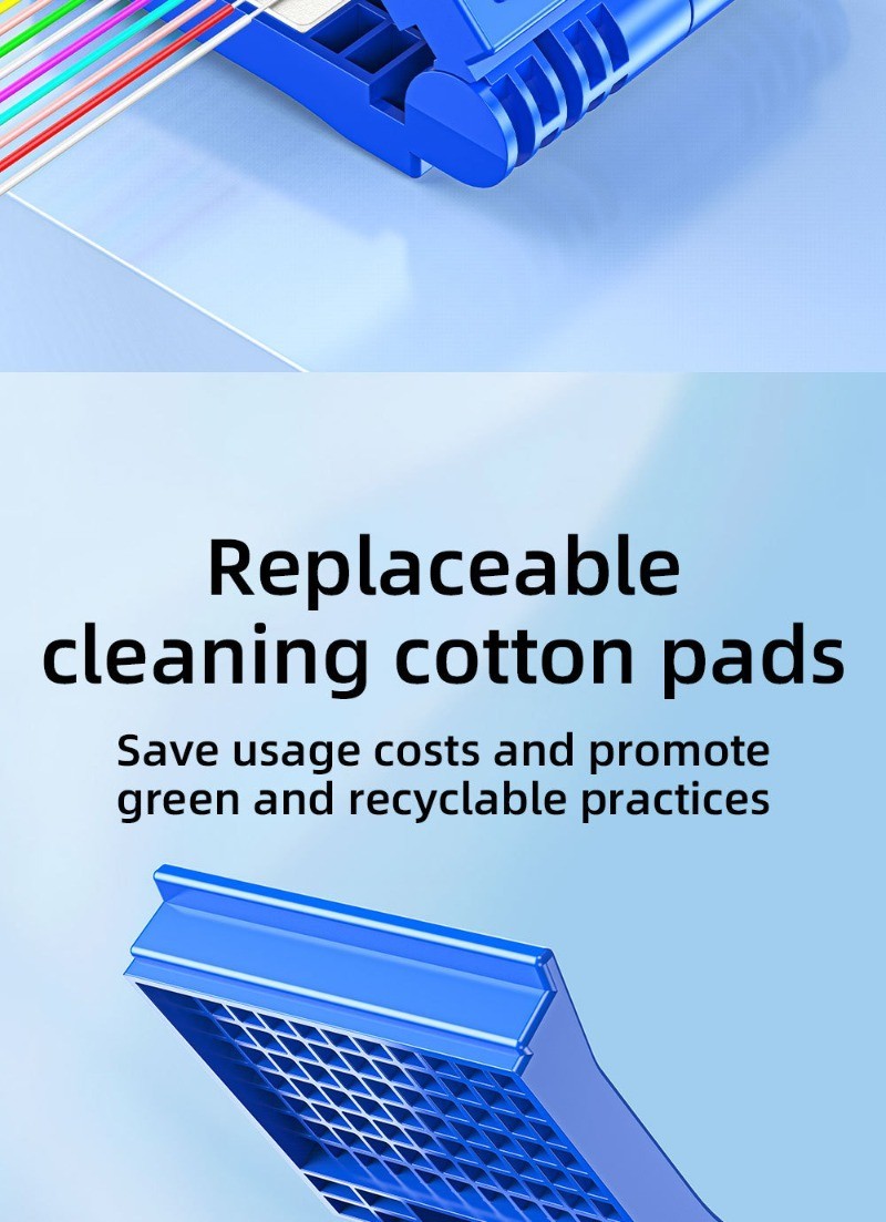 Fiber Optic Wiping Swab Fiber Optic Cleaning Cotton Dust Removal ...