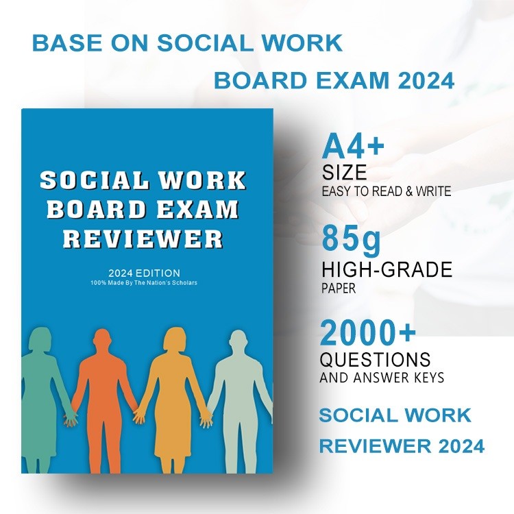 Social Work Book 2024 BASE ON SOCIAL WORK BOARD EXAM REVIEWER 2024 ...