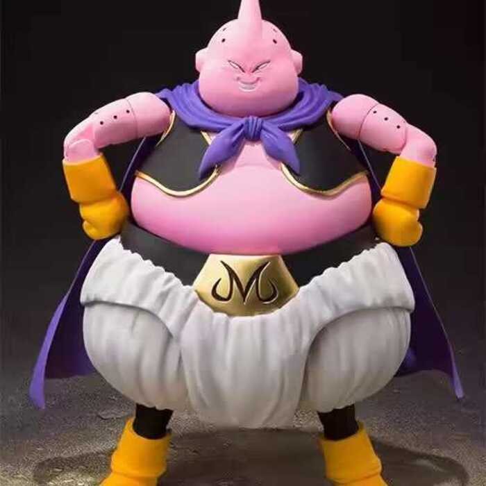 Japanese Version Bandai Dragon Ball SHF Majin Buu Reissue Articulated ...