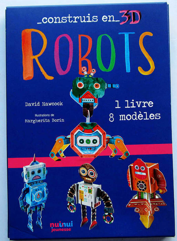 ROBOTS French 3D Children's Model Educational Craft | Shopee Philippines