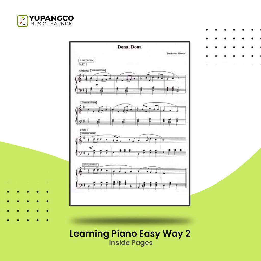 Learning Piano the Easy Way vol. 2 | Shopee Philippines