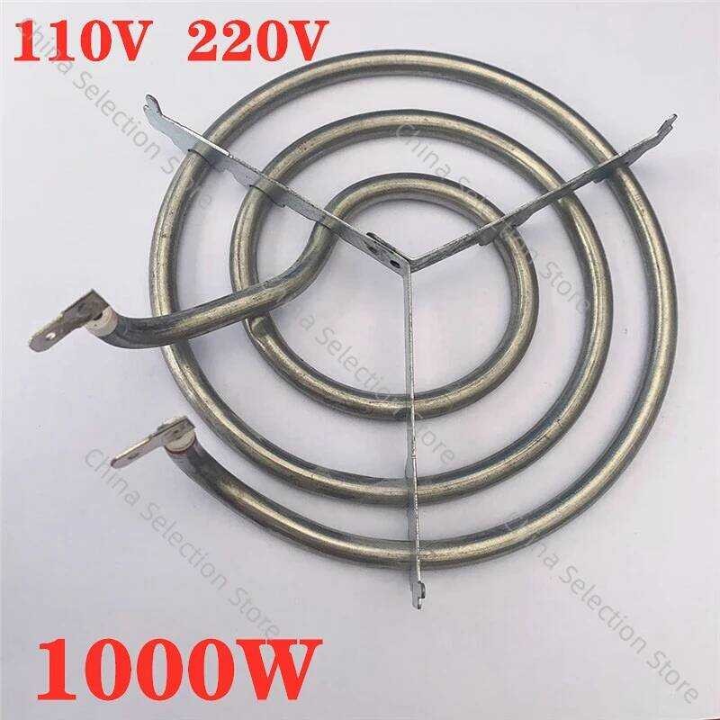 Xj 1000W Cooop Stove Burner Heating Element For Oven Stainless Electric ...