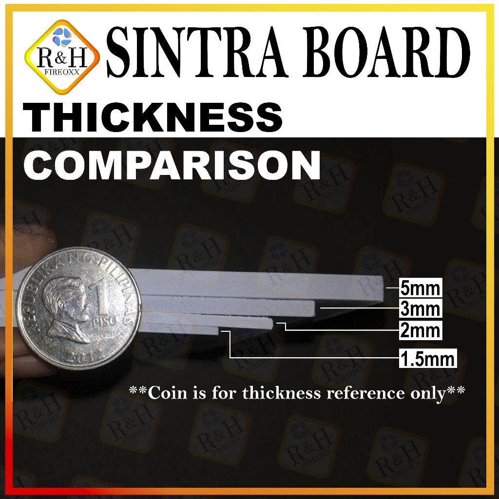 SINTRA PVC BOARD | A4 3mm Xintralite | 10 PCS | Shopee Philippines