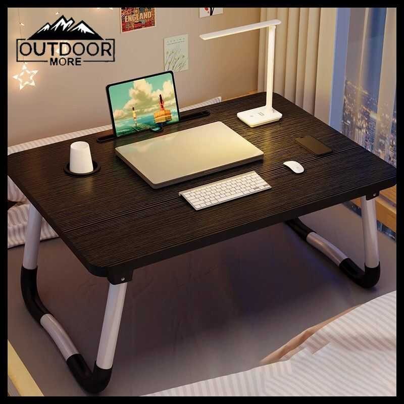 OUTDOORMORE NEW HOT Foldable Laptop MINI Study Table Bed Desk Size ...