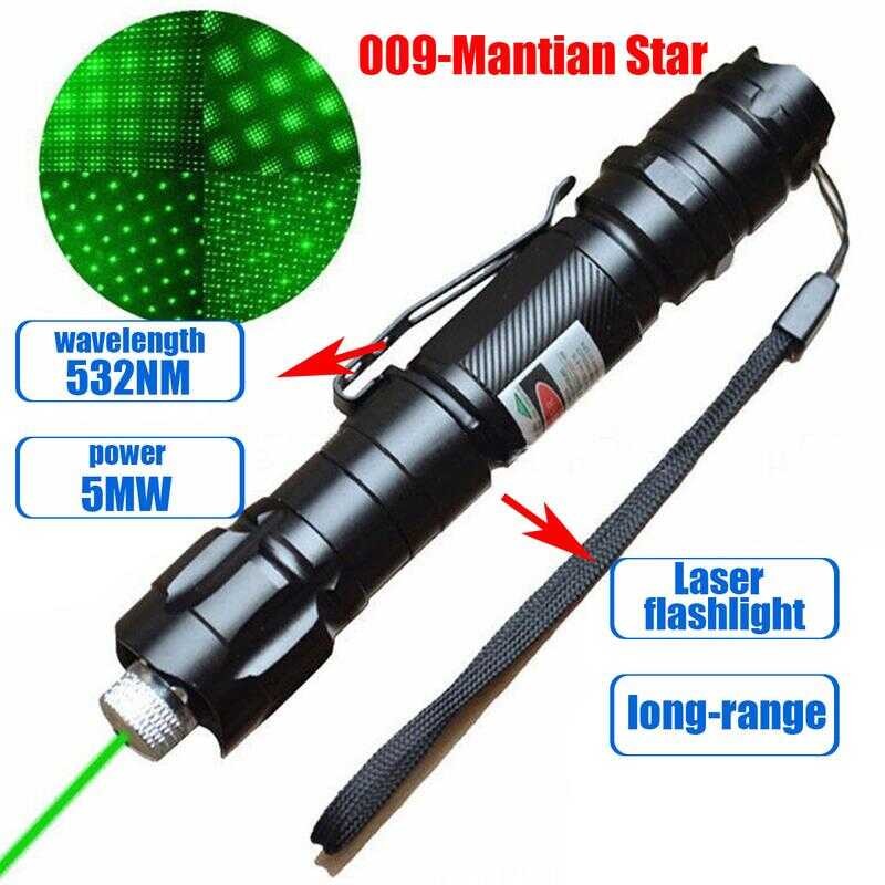 Laser Pointer Green Star Flashlight Light Single Point Pen | Shopee ...