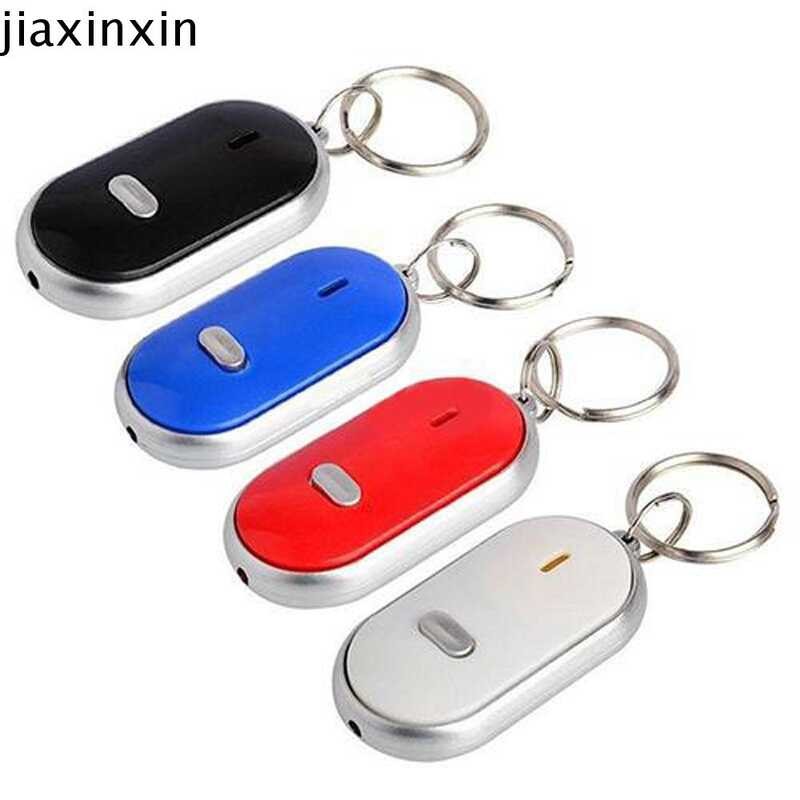 JIAXINXIN Anti-Lost Flashing Pet Keychain Sensors Light Torch Keyfinder ...