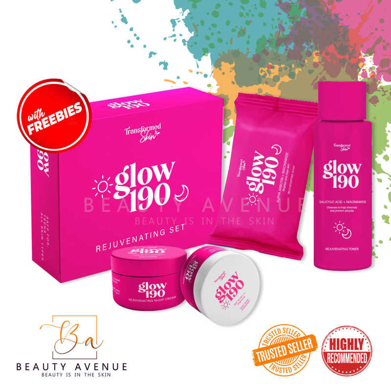 Transformed Skin GLOW 190 Rejuvenating Set (With Freebies) | Shopee ...