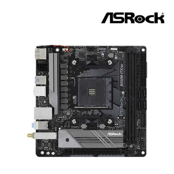 B550m-Itx/Ac ASROCK Motherboard - AMD B550 Am4 Socket / Ddr4 / Mini-Itx ...
