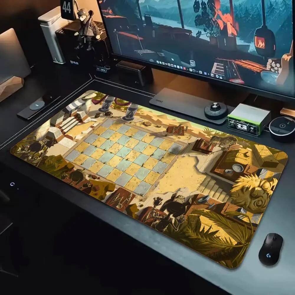 PLANTS VS ZOMBIE PVZ MAPS Mouse Pad Table Mats Keyboard, Kawaii Rubber ...
