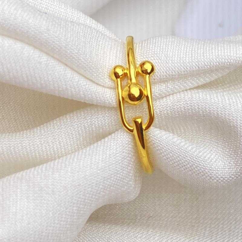 ( SELINA ONLINE Shop) Saudi Gold Ladies Ring 69E A7b | Shopee Philippines