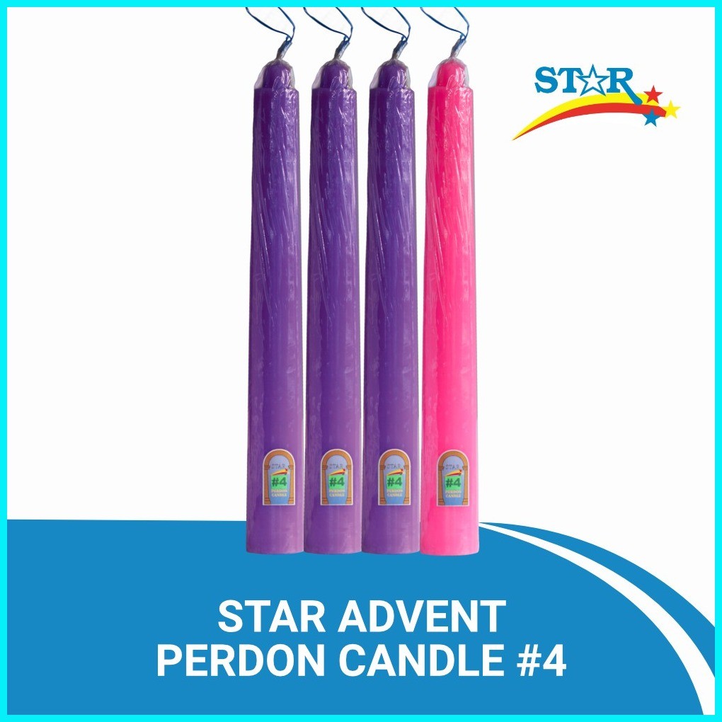 Star Advent Perdon Candle Sets | Shopee Philippines