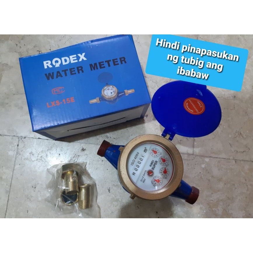Lincoln Brass Water Meter / Heavy Duty Dry Type Watermeter Submeter Sub ...