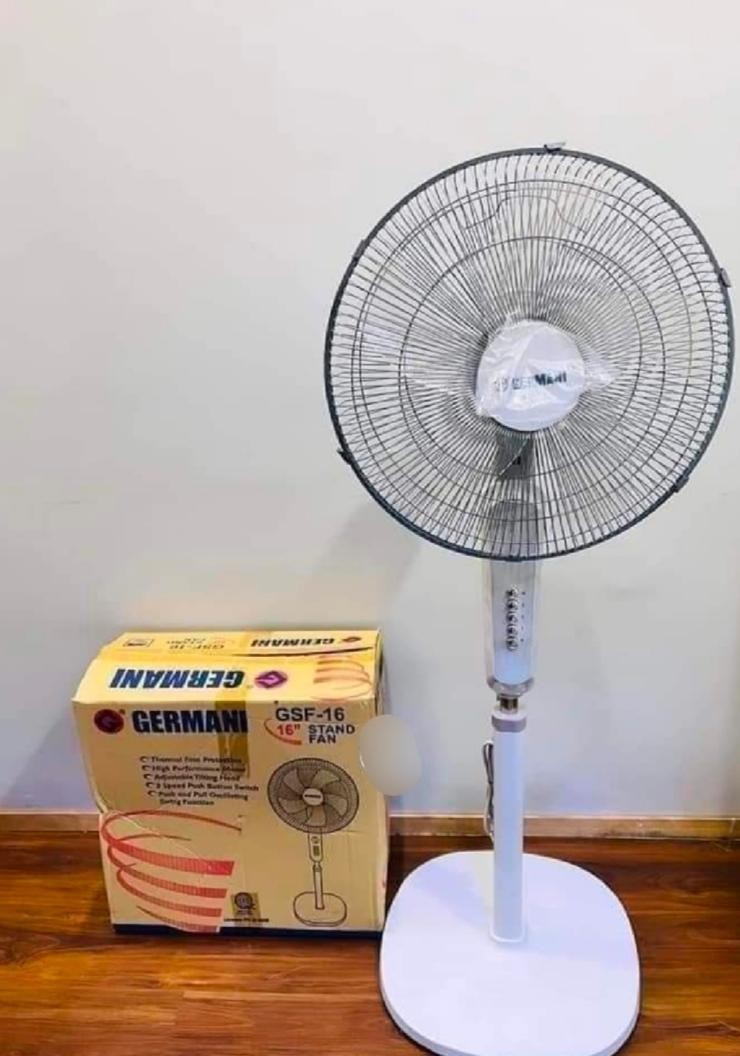 GERMANI STAND FAN 5 BLADES HIGH QUALITY STAND FAN | GSF16AL#306 Random ...