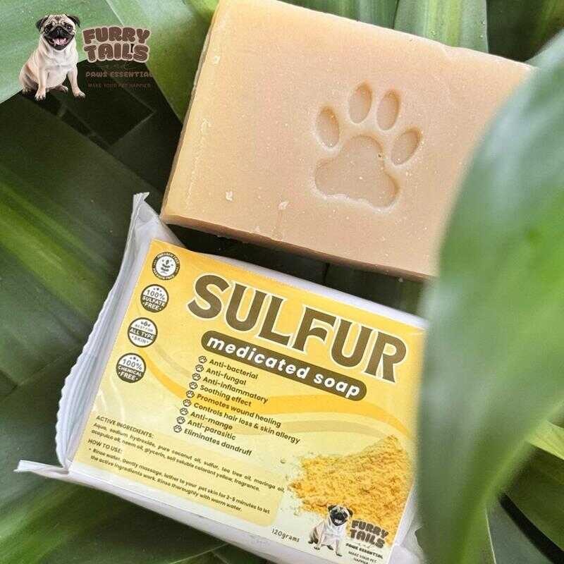 Sulfur Medicated Soap For Dogs & Cats 908 2f | Shopee Philippines