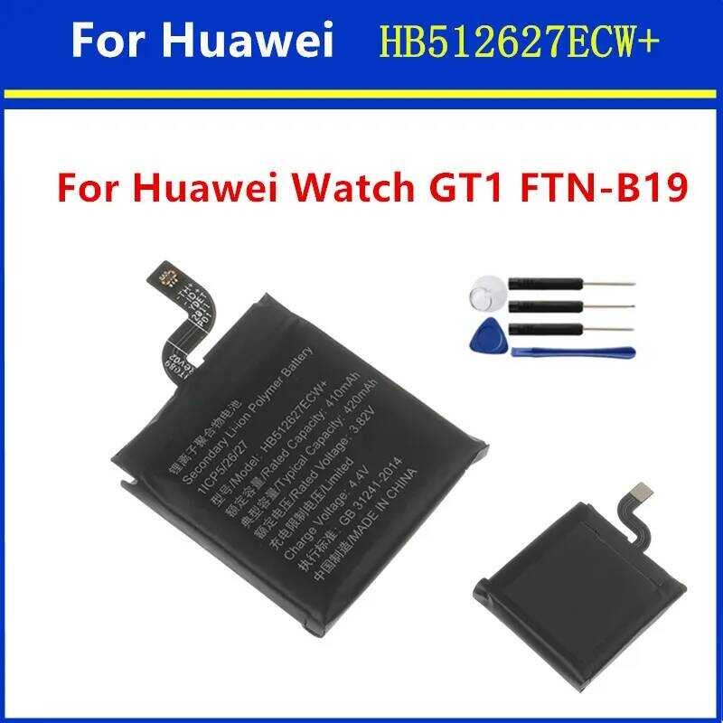Battery B6 Hb512627ecw+ For Huawei Watch GT 1 F-B19 46Mm 420Mah+Free ...
