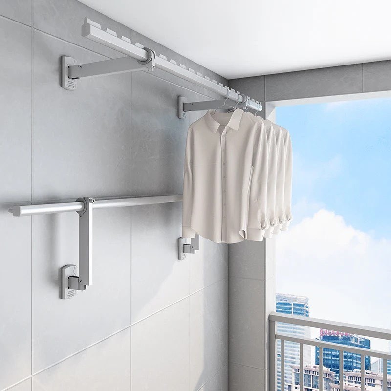 AeroDry (140cm) Wall-mounted Drying Rack Clothes Drying Rack Ceiling ...