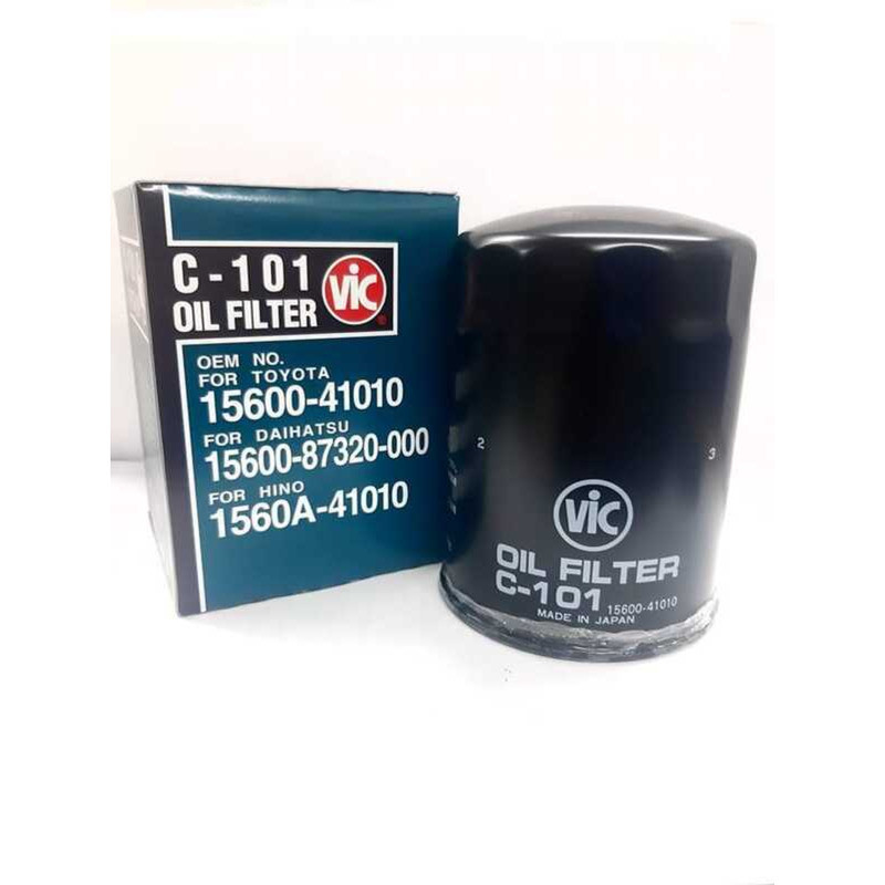 VIC OIL FILTER C-101 For TOYOTA 2L, TOYOTA L, FORD Everest, REVO DSL ...