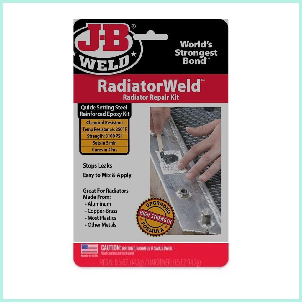 JB Weld RadiatorWeld Radiator Repair Kit (2120) | Shopee Philippines