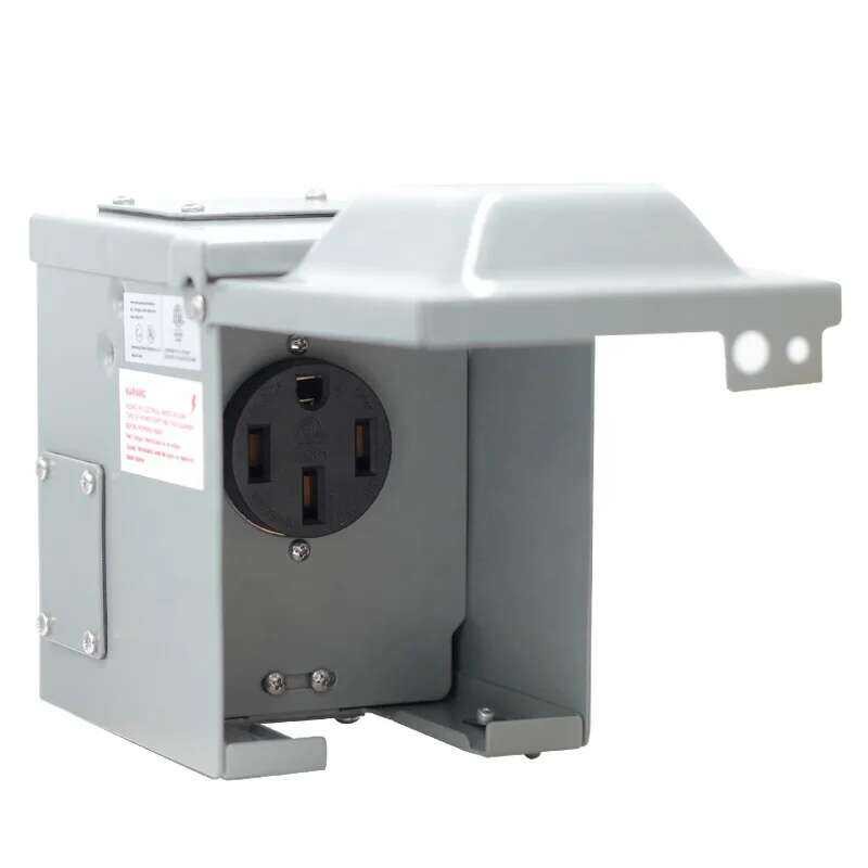 A 50A Nema 14-50R BOX RV Receptacle Panel Outlet Box 50Amp Rv/Ev Power ...
