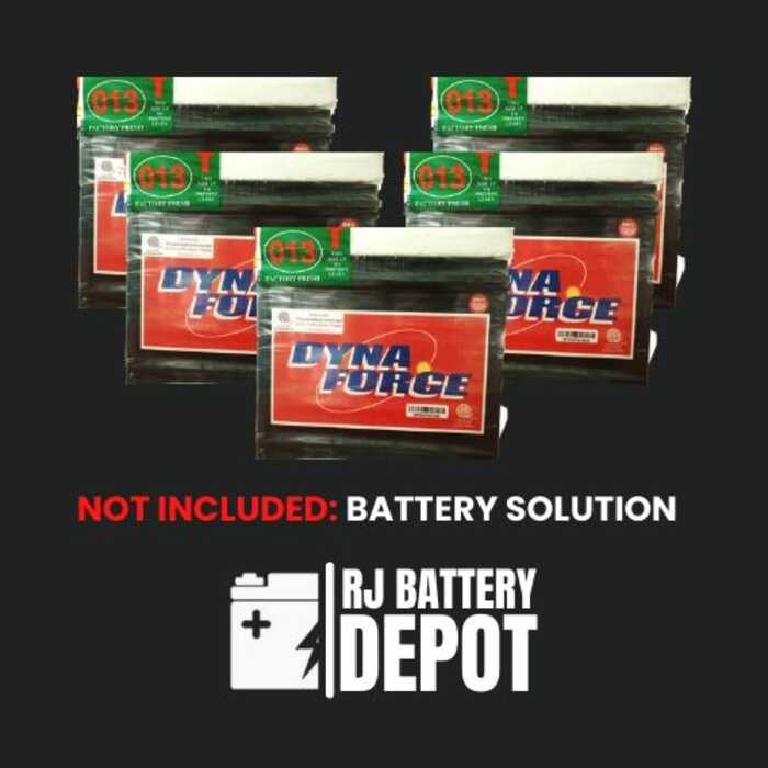 Ns60 Dyna Force Car Battery (With OR WITHOUT BATTERY Solution) | Shopee ...