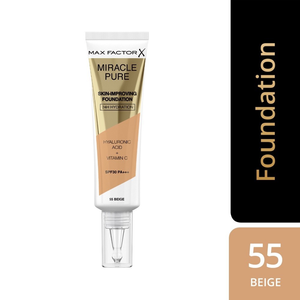 Max Factor Miracle Pure Foundation | Shopee Philippines